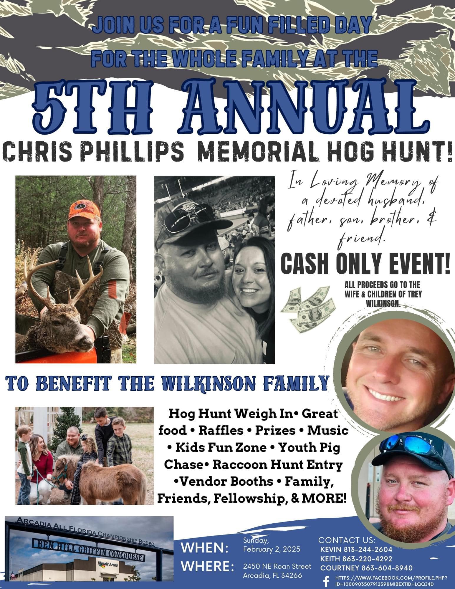 5th Annual Chris Phillips Memorial Hog Hunt - Visit DeSoto